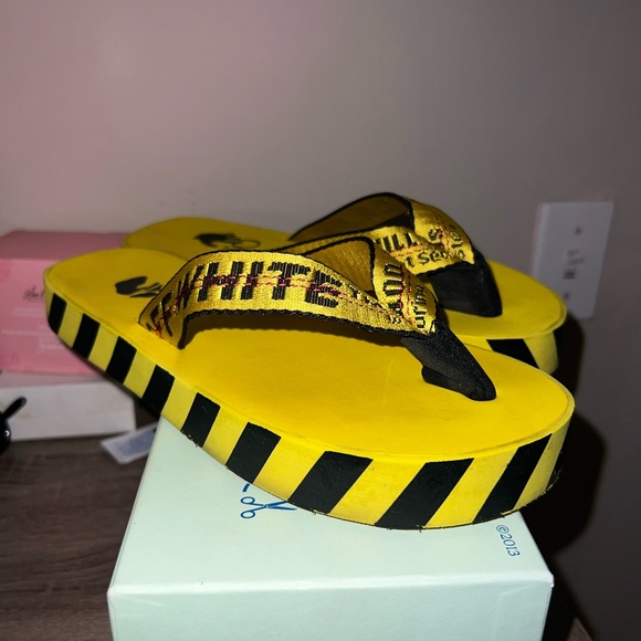 Off-White | Shoes | Off White Sandals 0 Authentic | Poshmark